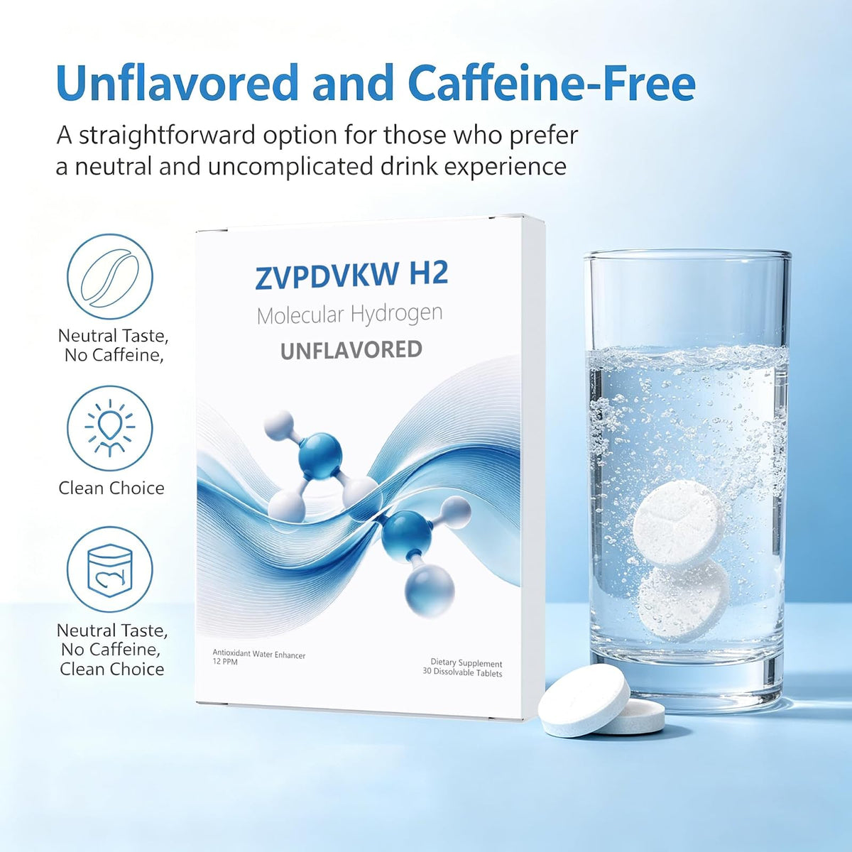 12 PPM magnesium hydrogen supplement