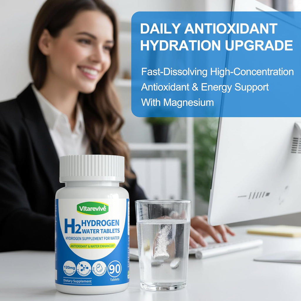 12 PPM molecular hydrogen supplement