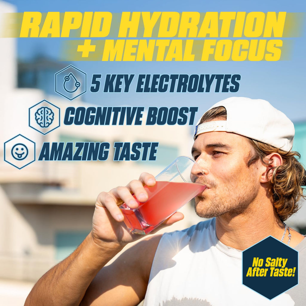 12 servings of electrolyte powder