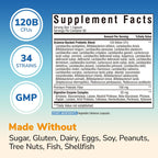 120 billion CFU probiotic capsules