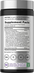 120 billion CFU probiotic capsules