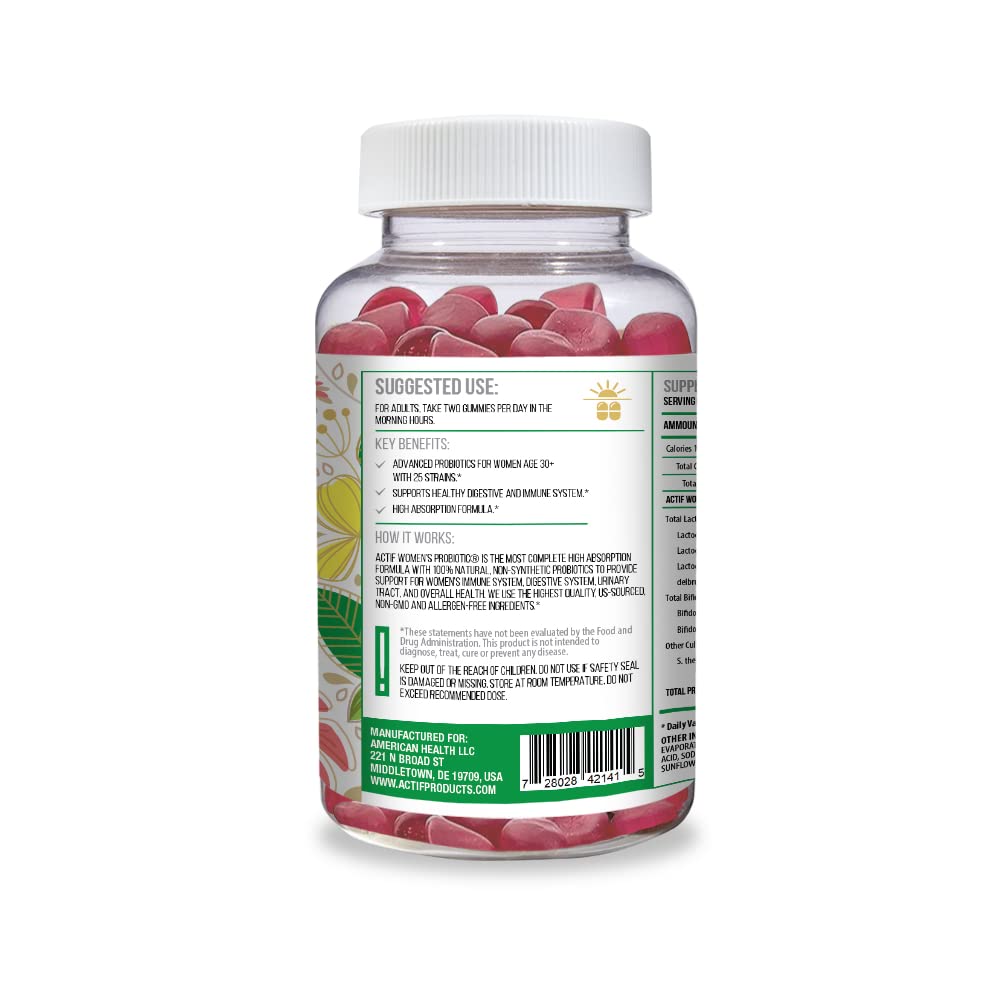 120 billion CFU probiotic support gummies