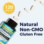 120 billion cfu probiotics capsules
