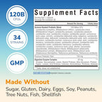 120 billion CFU vegetarian capsules