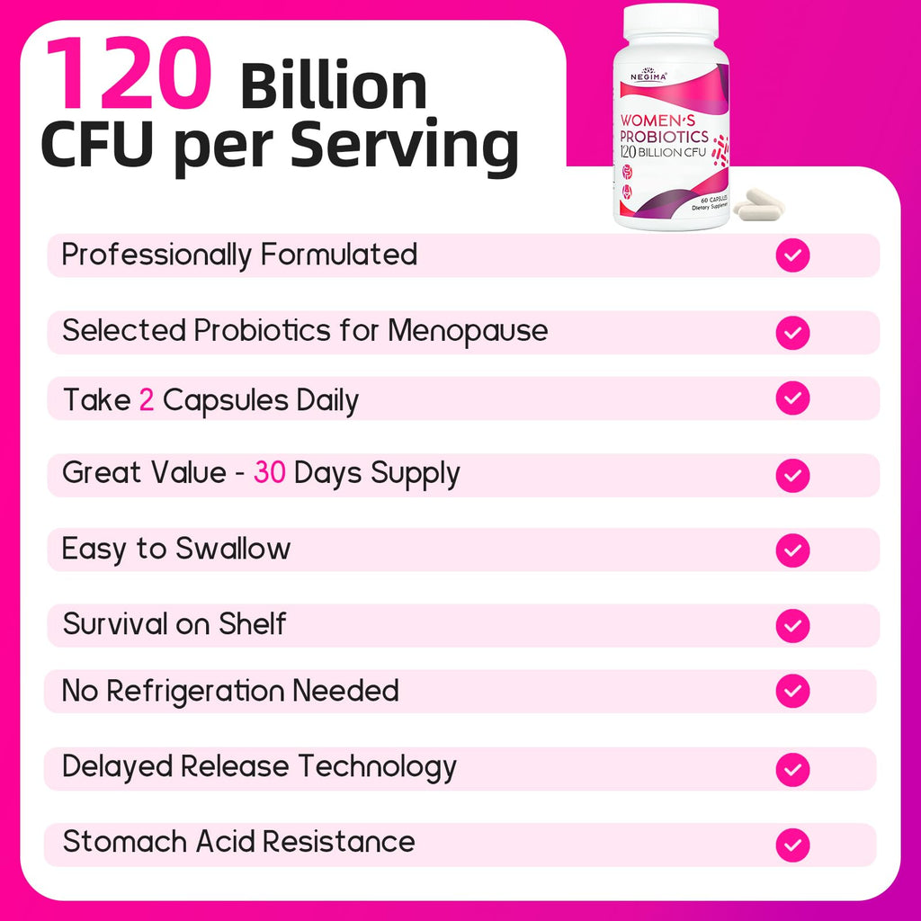 120 billion CFUs digestive health support