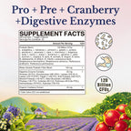 120 billion CFUs for digestive support