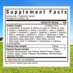 120 billion CFUs probiotic capsules