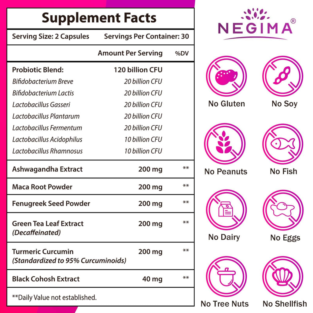 120 billion CFUs probiotic capsules