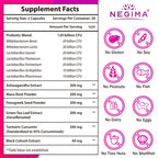 120 billion CFUs probiotic capsules