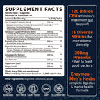 120 billion CFUs probiotic capsules