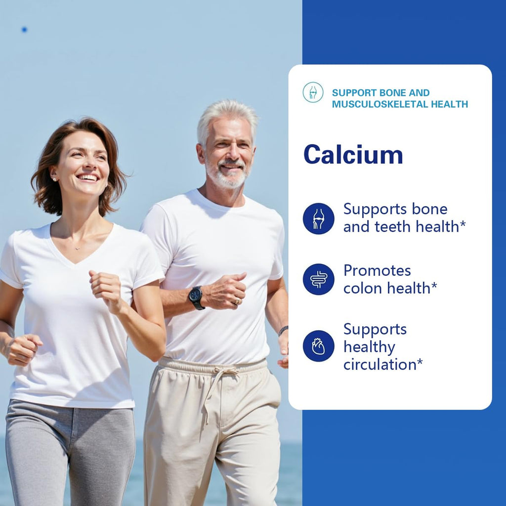 120 capsules for daily calcium intake