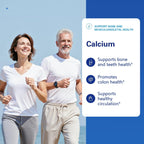 120 capsules for daily calcium intake