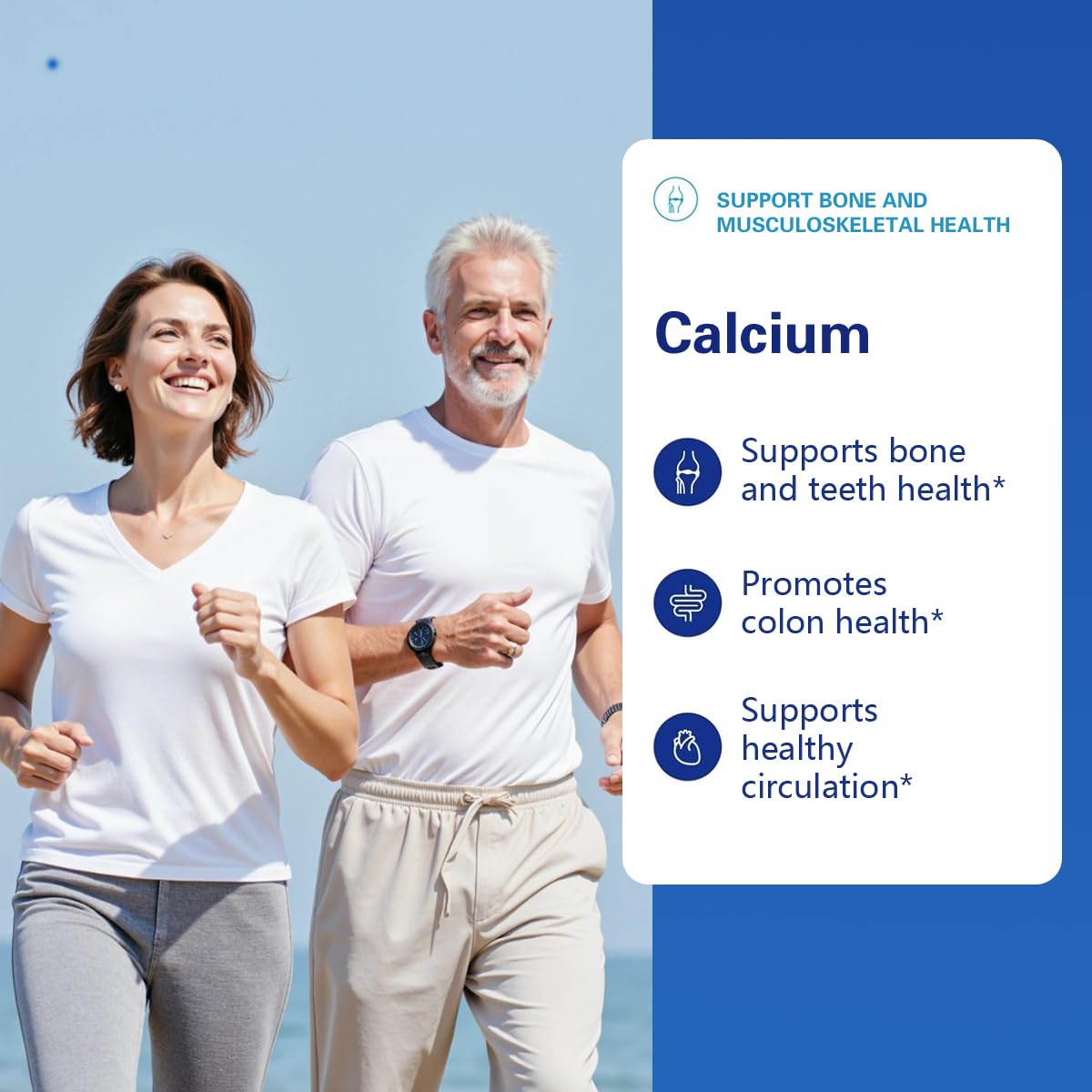 120 capsules for daily calcium intake