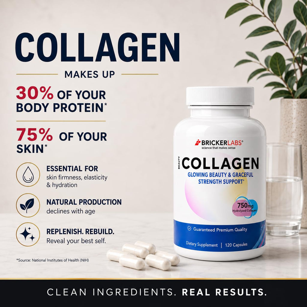 120 capsules for daily collagen intake