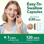 120 capsules for daily detox