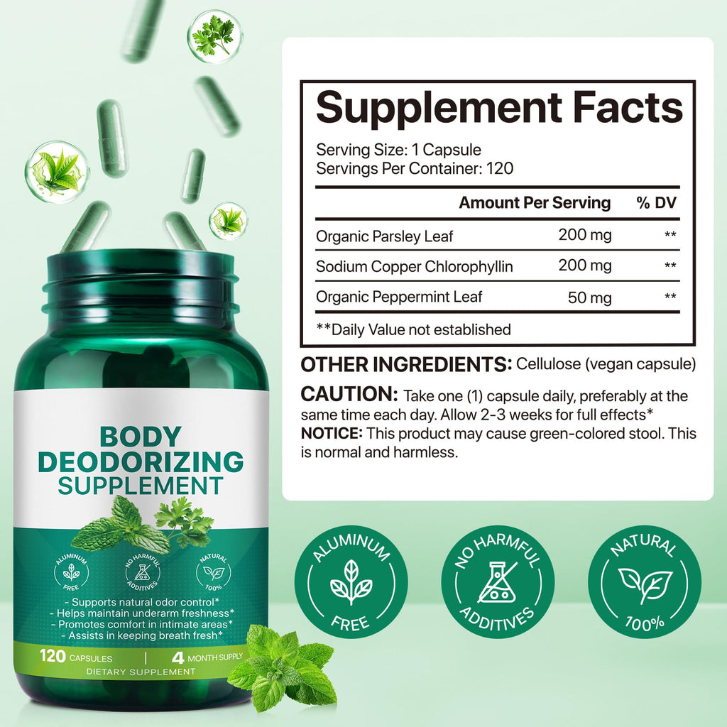 120 capsules for daily freshness