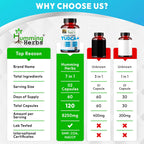 120 capsules for daily health boost