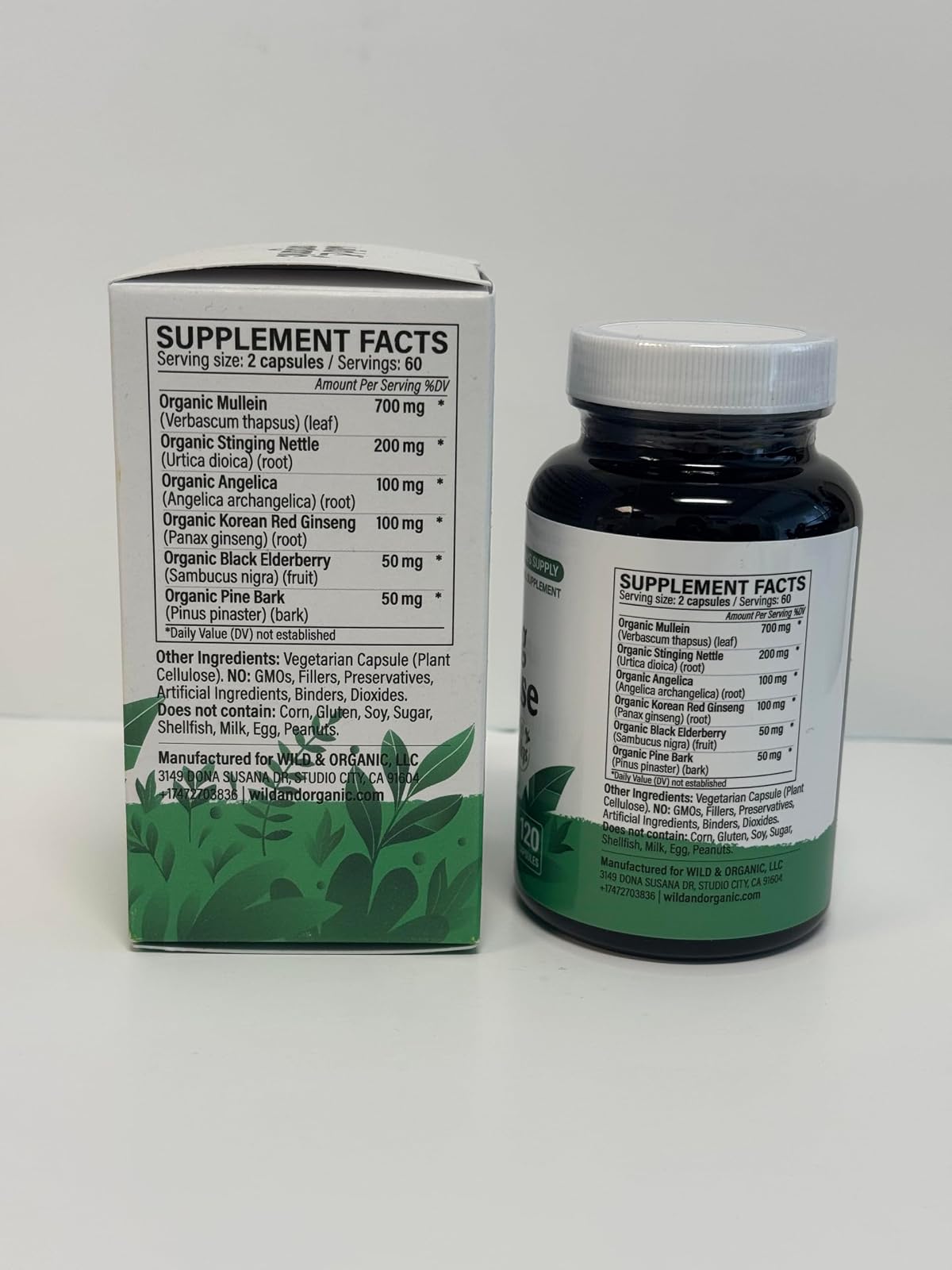 120 capsules for daily lung wellness
