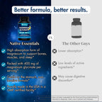 120 capsules for daily magnesium intake
