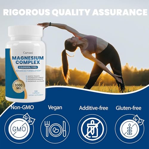 120 capsules for daily magnesium intake