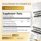 120 capsules for daily magnesium intake