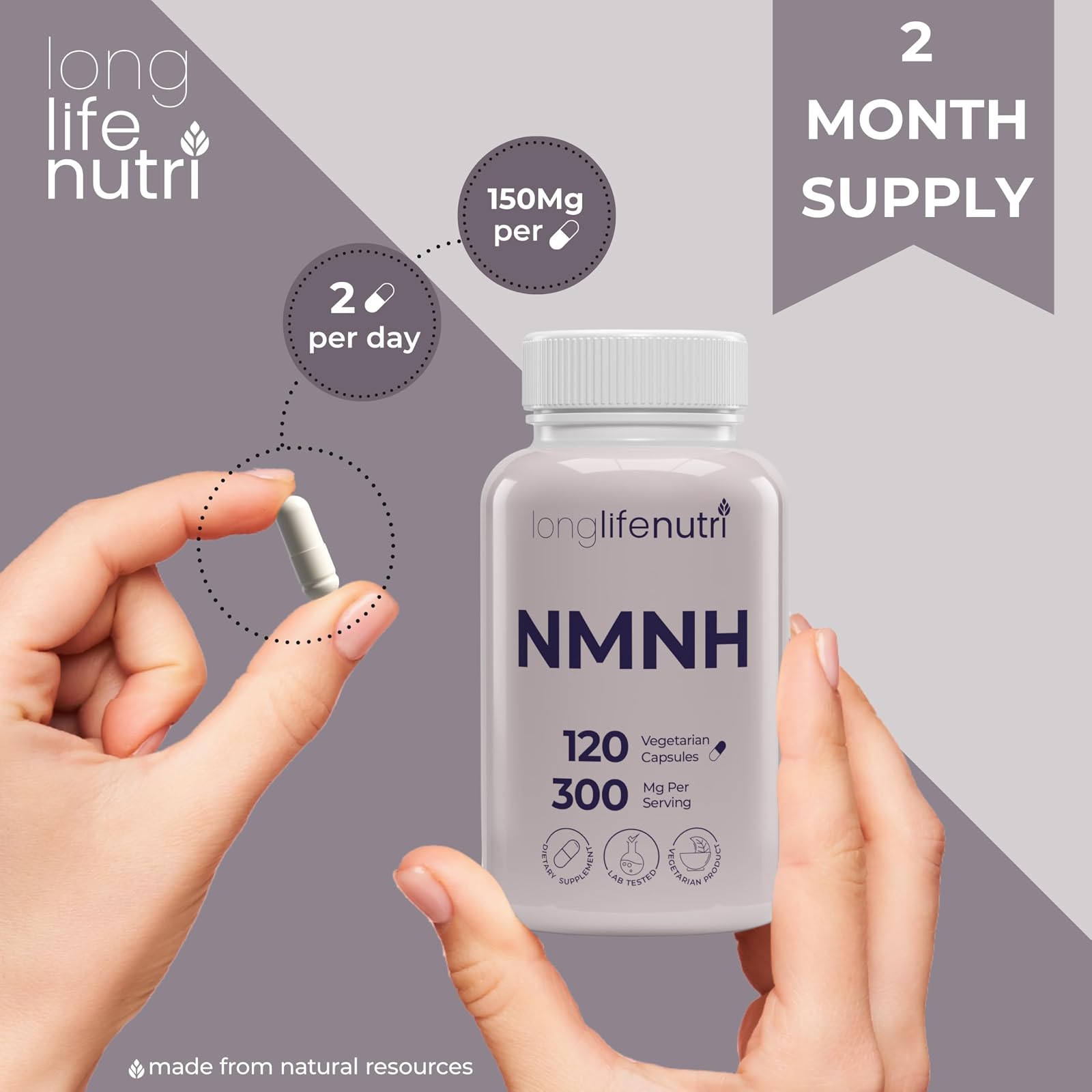 120 capsules for daily use