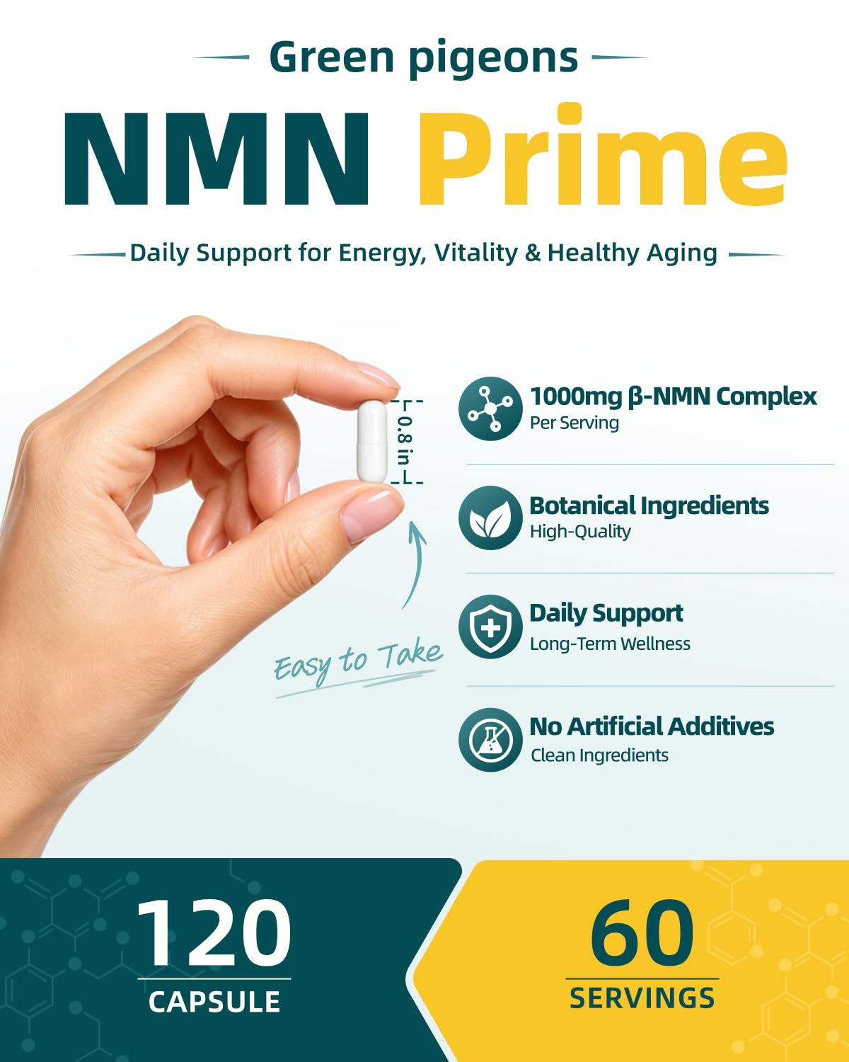 120 capsules for daily use