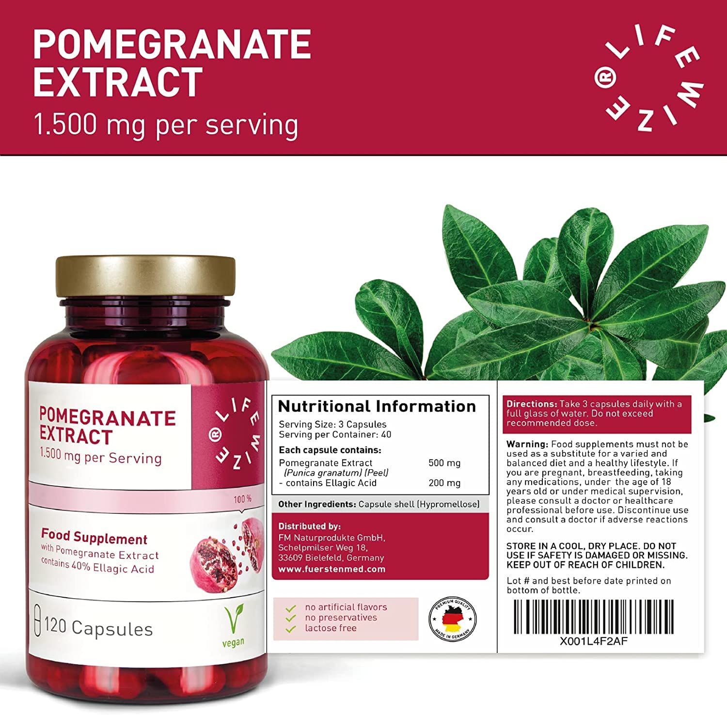 120 capsules for daily use