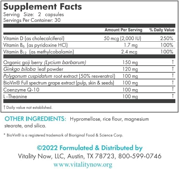 120 capsules for daily wellness