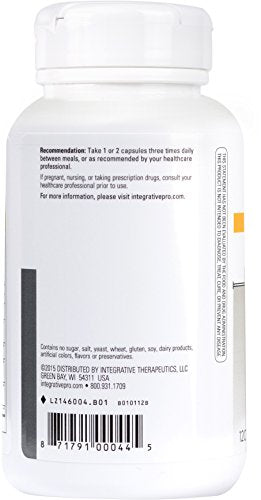 120 capsules for effective detoxification