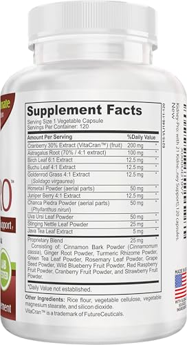 120 capsules for kidney wellness