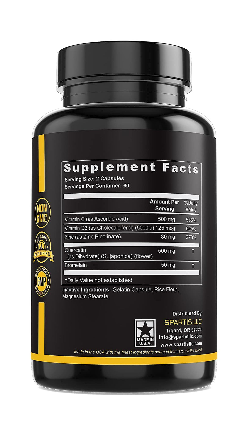 120 capsules for long-lasting supply