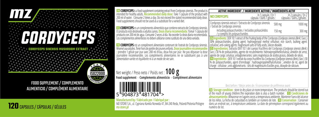120 capsules for long-lasting supply