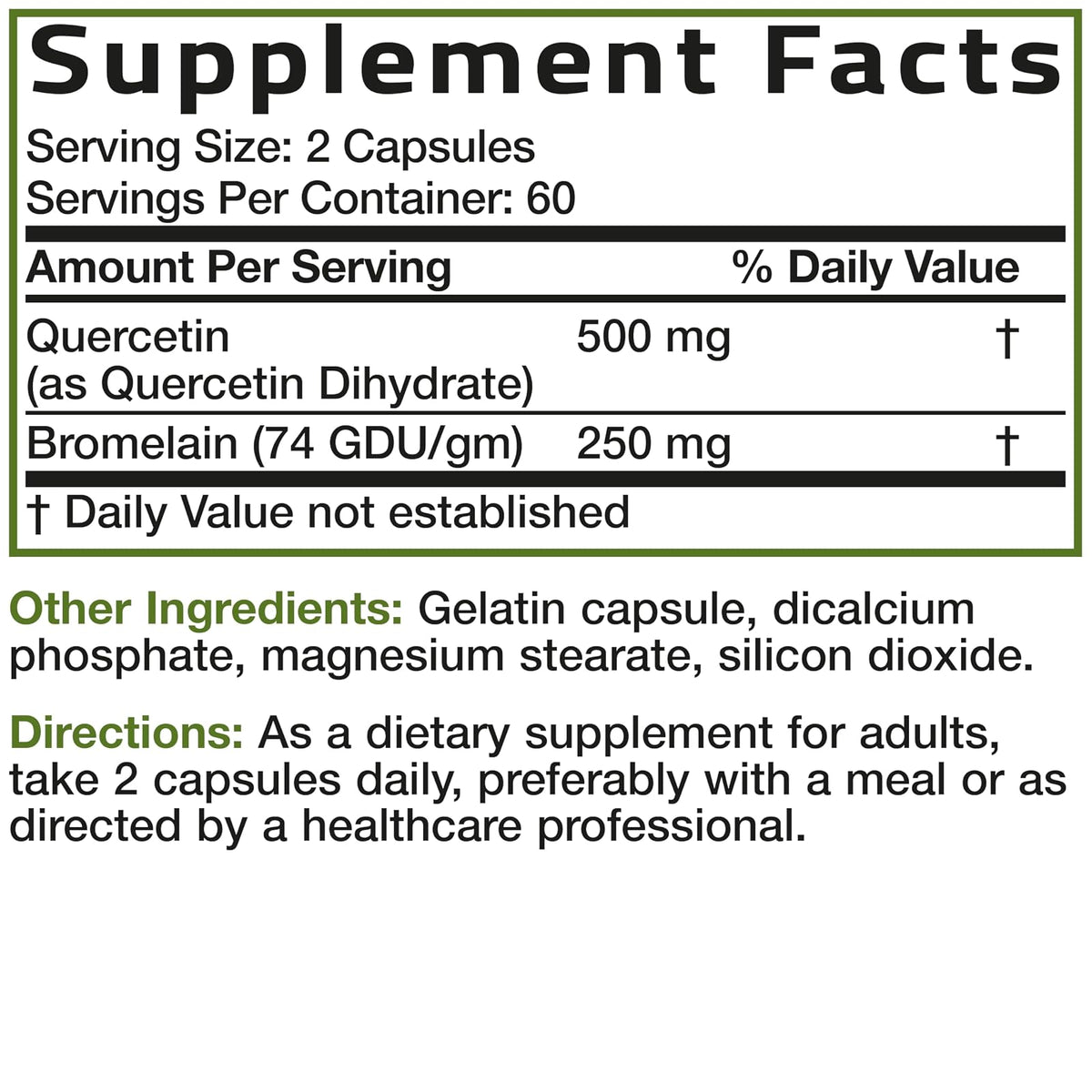 120 capsules for long-lasting supply