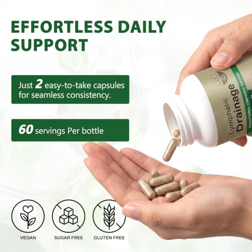 120 capsules for lymphatic health