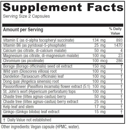 120 capsules for menstrual health