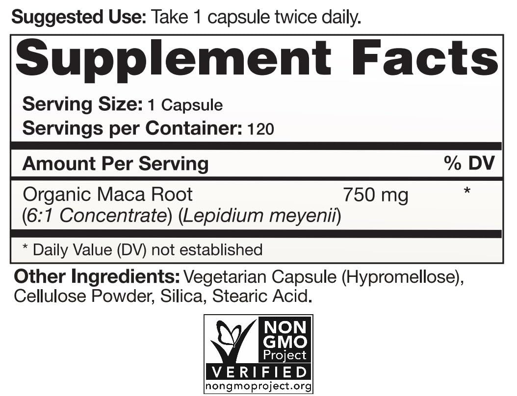 120 capsules for two month supply