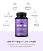 120 capsules of 5-HTP for daily wellness