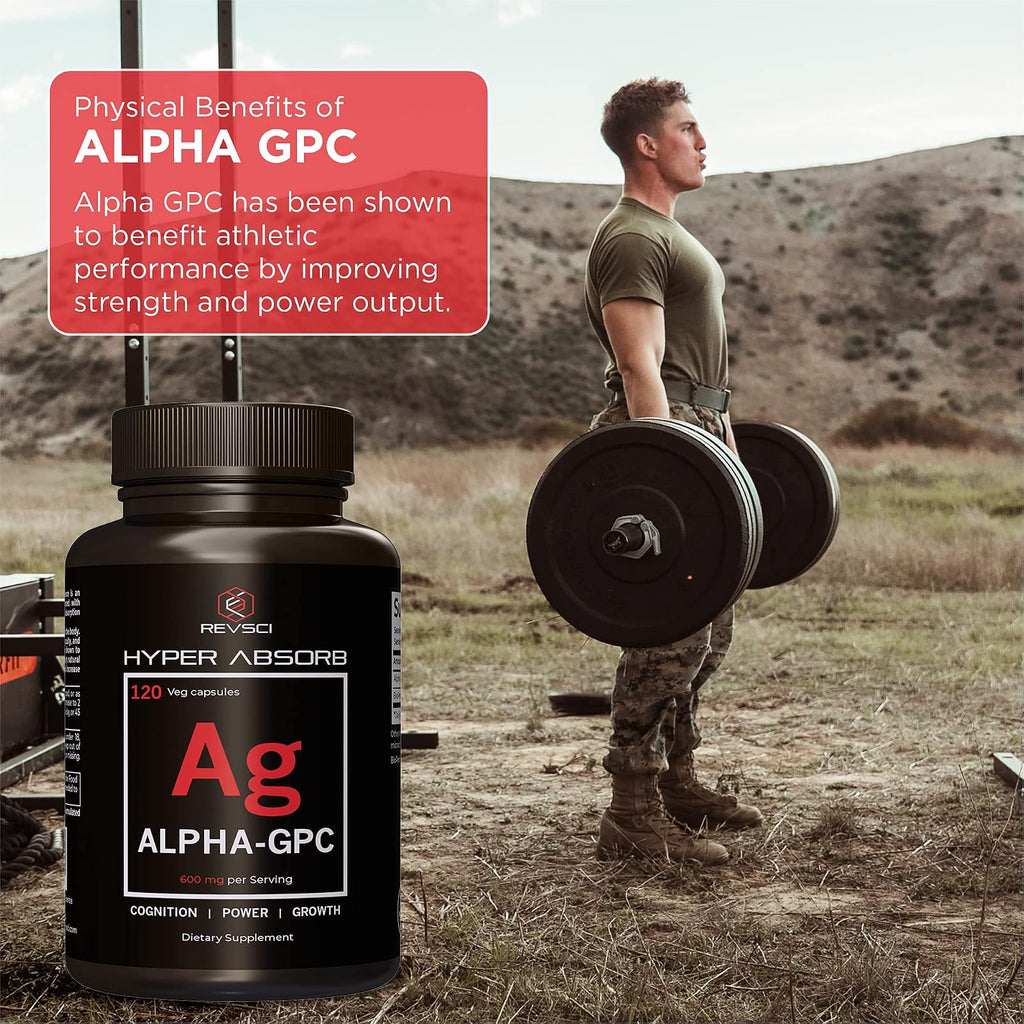 120 capsules of Alpha GPC nutrition