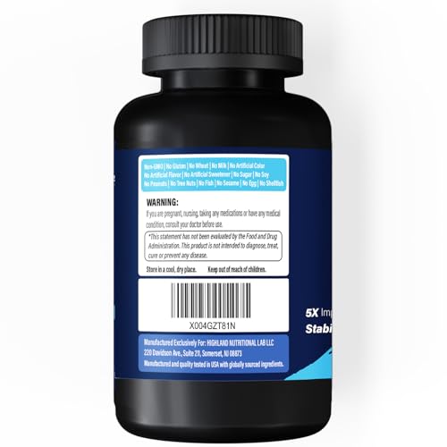 120 capsules of alpha lipoic acid