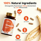 120 capsules of Ashwagandha extract