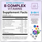 120 capsules of B vitamins