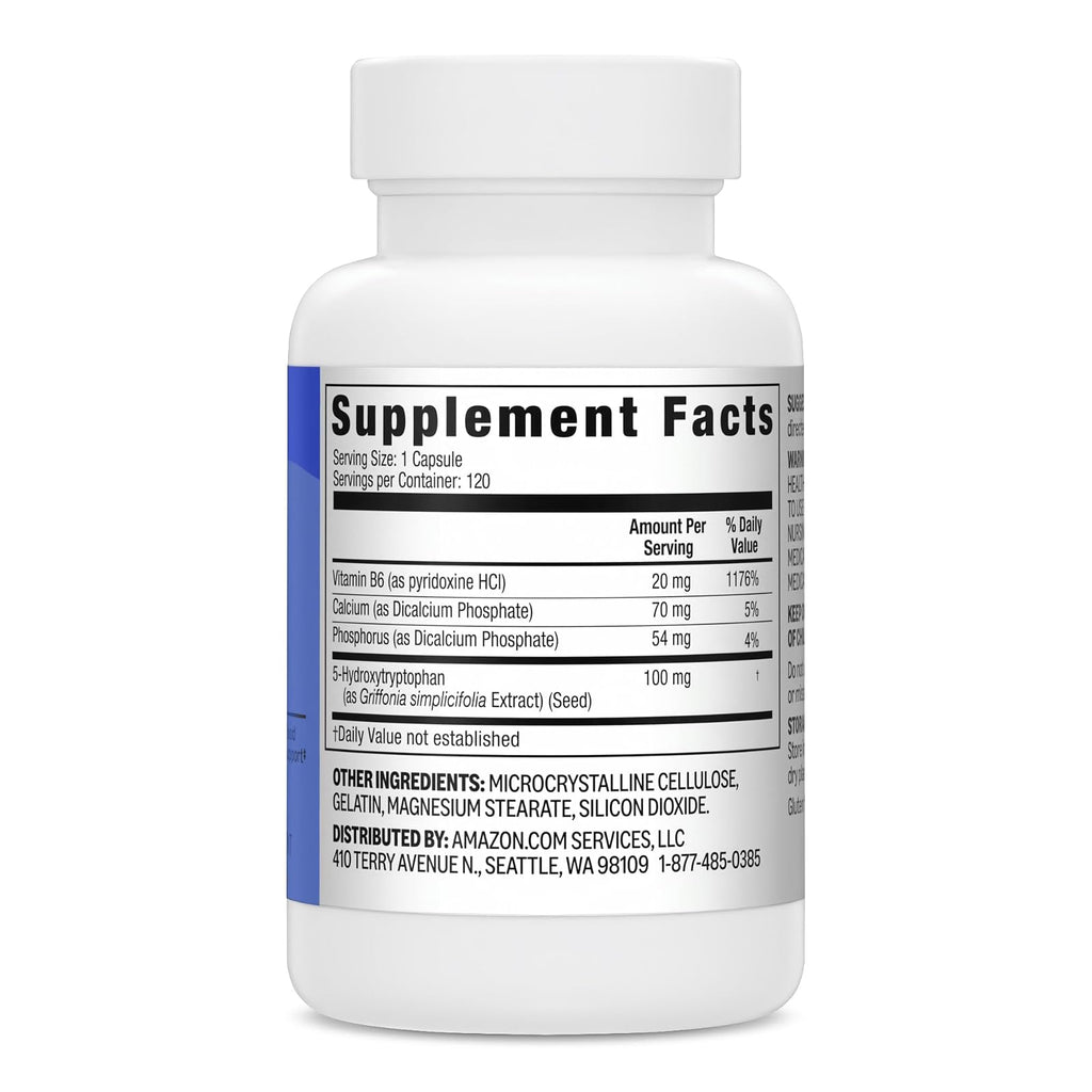 120 capsules of Basics 5-HTP