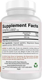 120 capsules of Bee Propolis