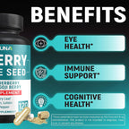 120 capsules of bilberry extract
