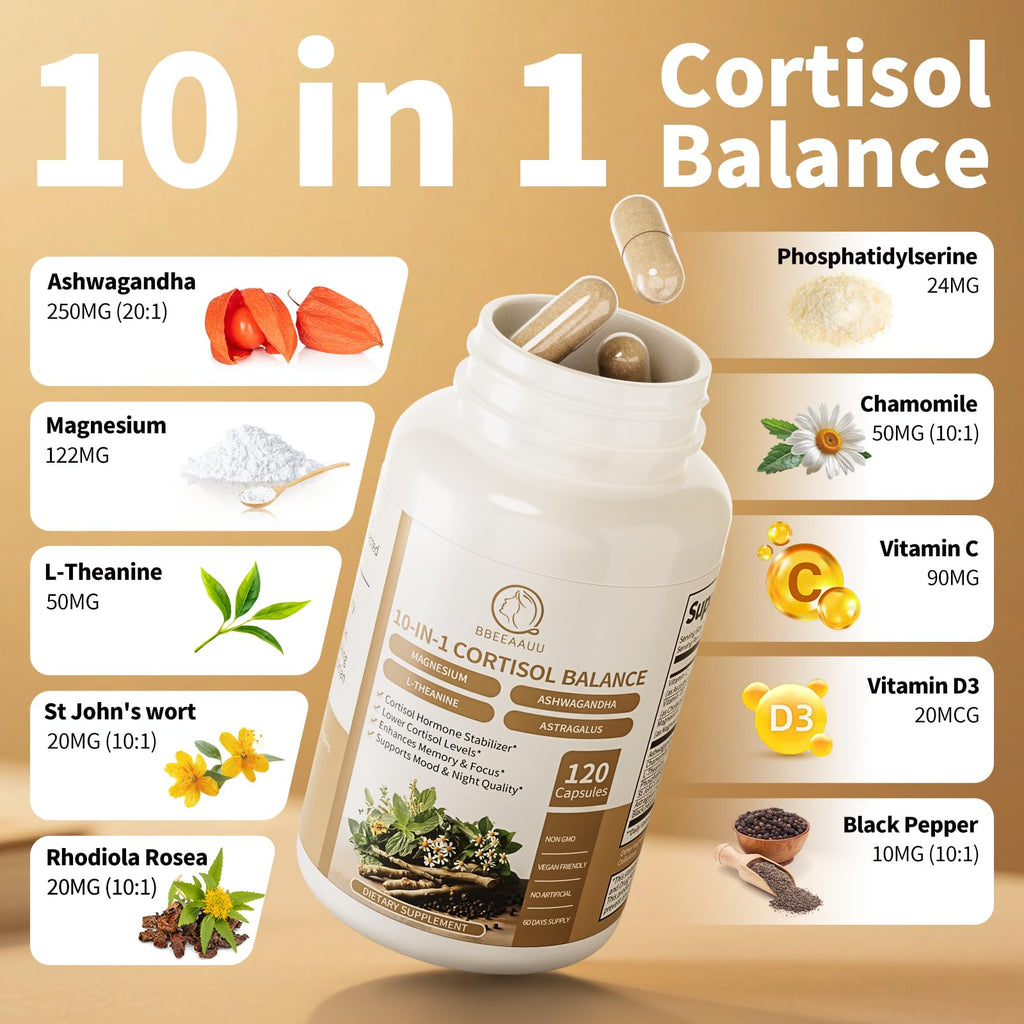 120 capsules of blended vitamin & mineral supplements