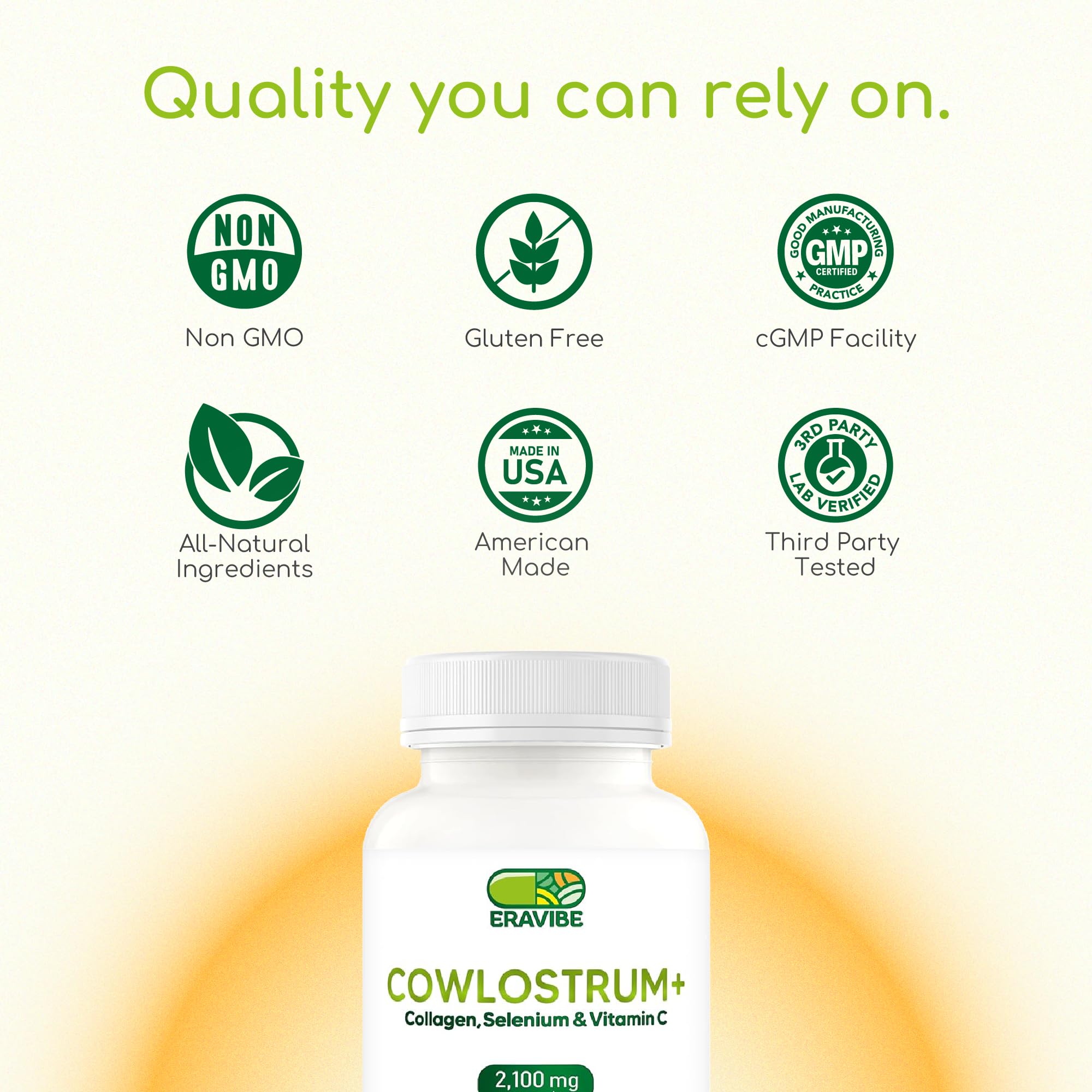 120 capsules of blended vitamins
