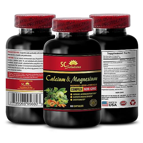 120 capsules of calcium magnesium