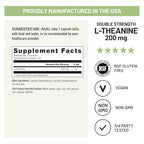 120 capsules of calming L-Theanine