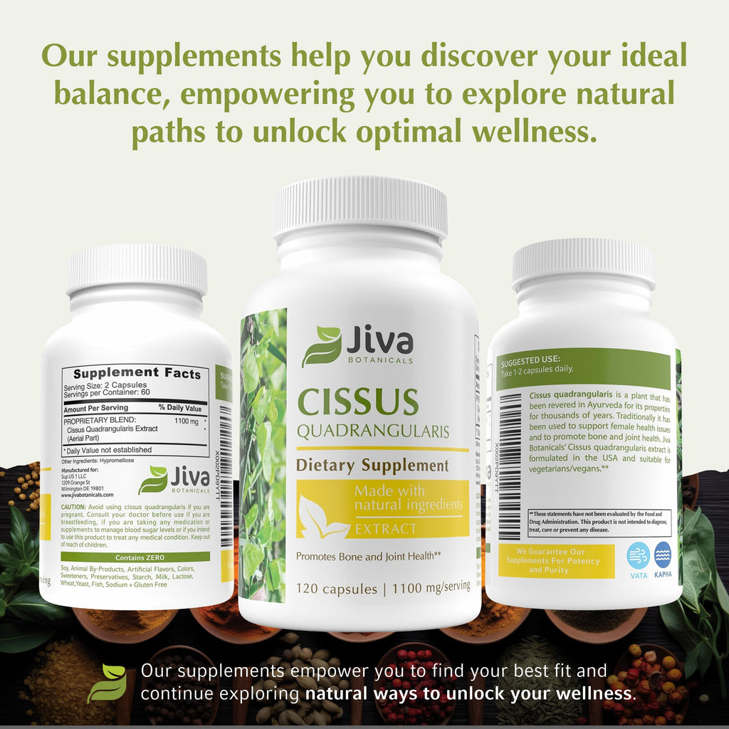 120 capsules of cissus quadrangularis